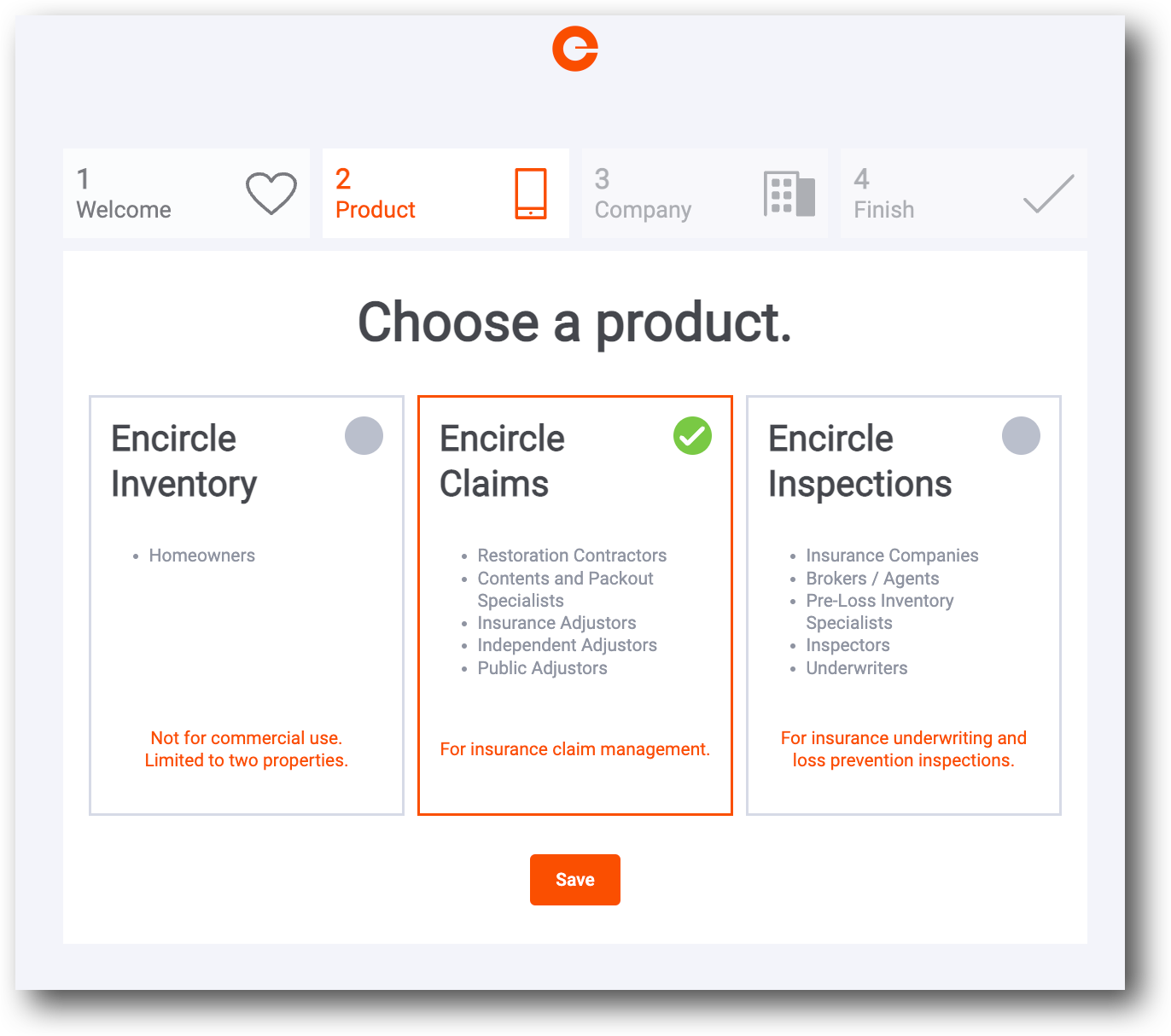 Creating An Encircle Account – Encircle