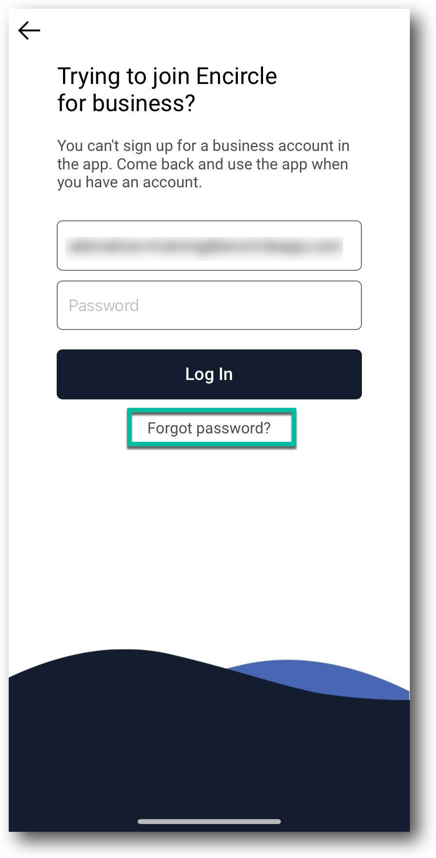 Change Your Password (Mobile App) – Encircle